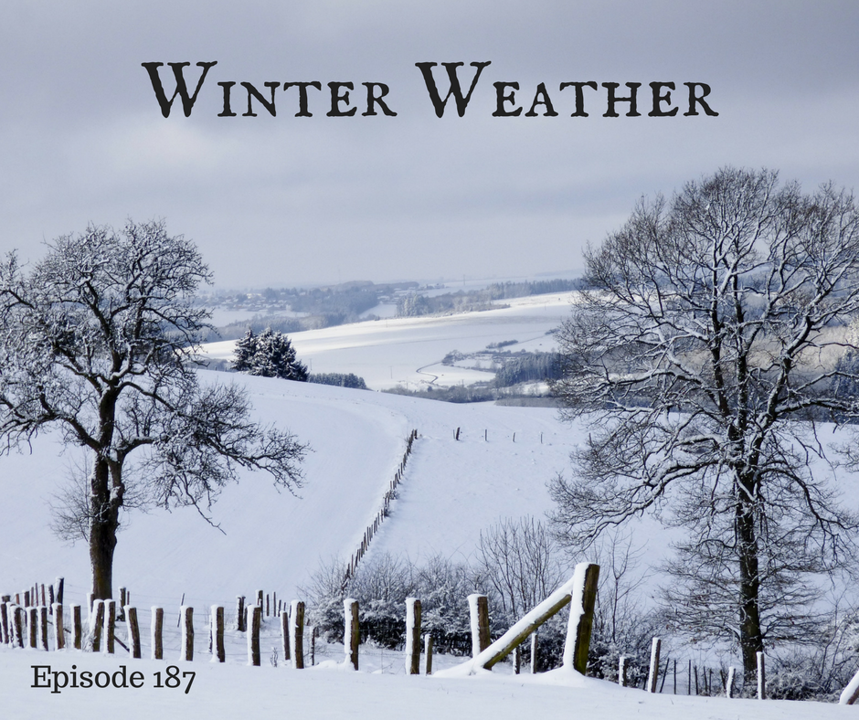 Winter Weather – AIRC187 – Inglespodcast