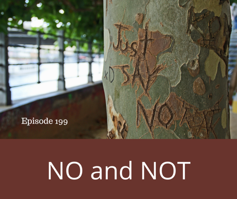 NO and NOT – AIRC199 – Inglespodcast