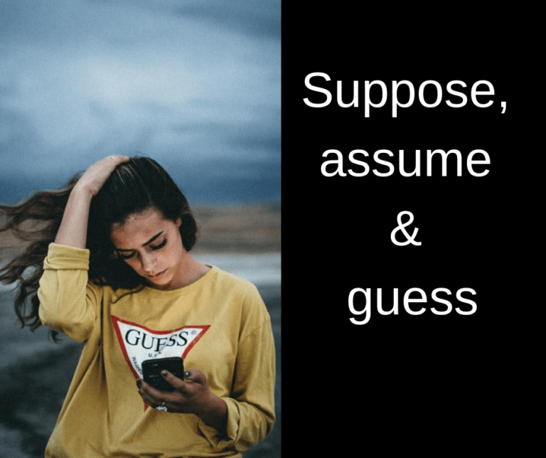 Suppose, assume and guess – AIRC328 – Inglespodcast