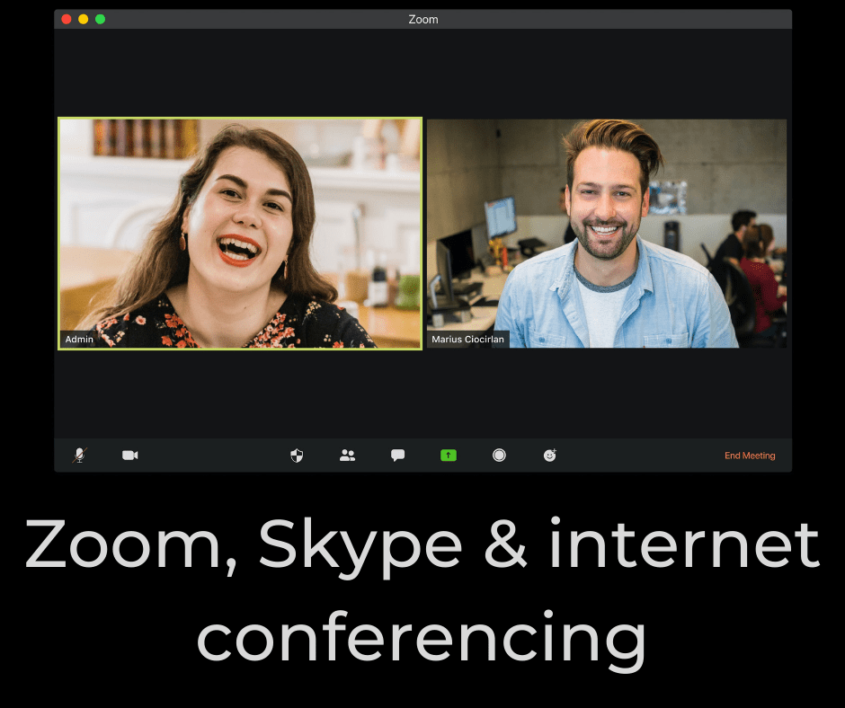 Zoom, Skype and other internet conferencing vocabulary – AIRC358 ...