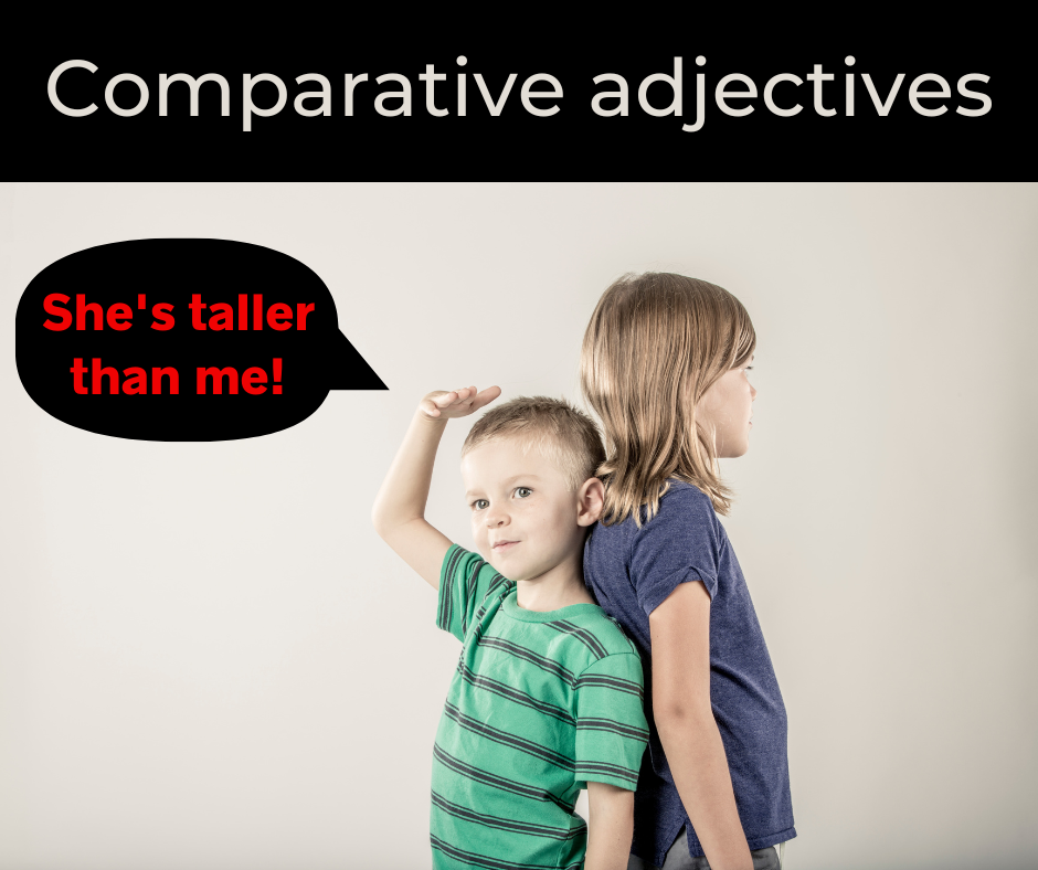 Comparative adjectives – AIRC453 – Inglespodcast