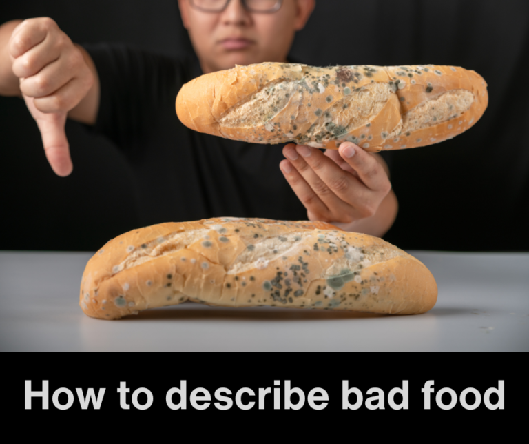 How to describe bad food – AIRC520 – Inglespodcast